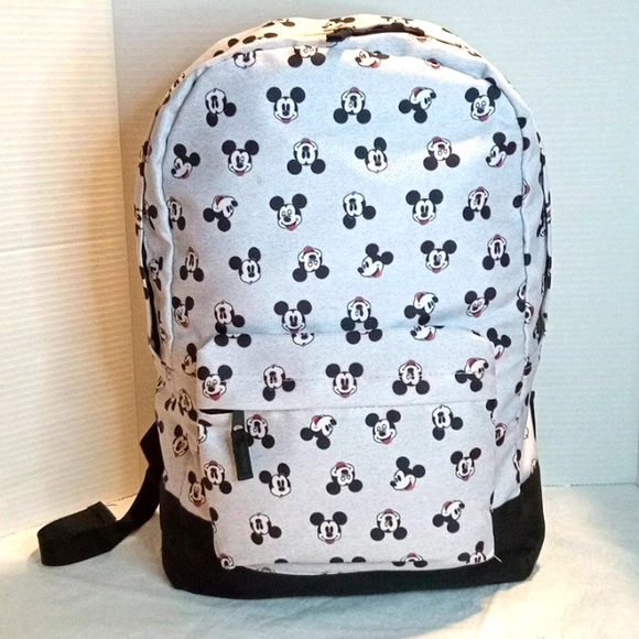 Disney | Accessories | Disney Mickey Mouse Gray Retro Backpack | Poshmark